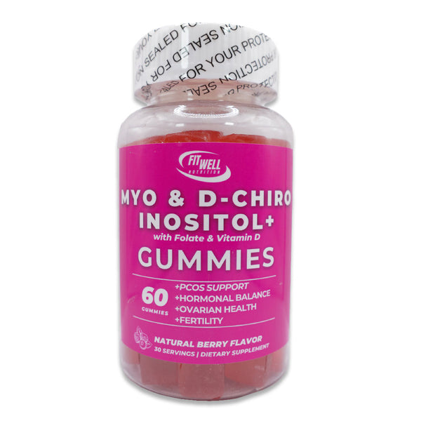 Fit-well Myo & D-Chiro Inositol Gummies – Fitness Connection ltd
