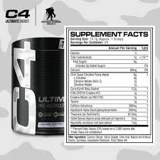 C4 Ultimate Pre-Workout 20sv – Fitness Connection ltd