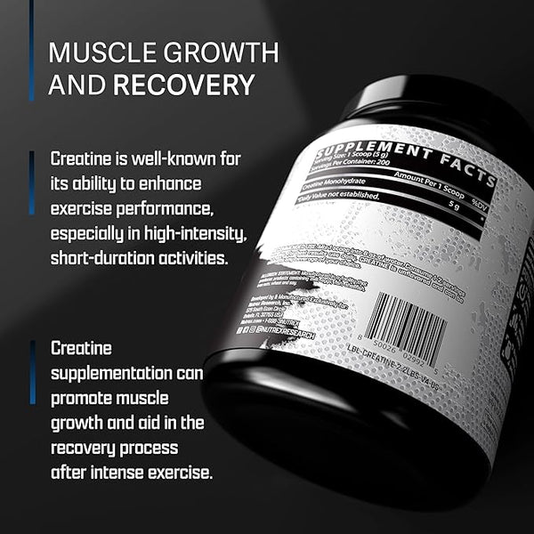 Nutrex Creatine Drive: Creatine Monohydrate 200 Servings – Fitness ...