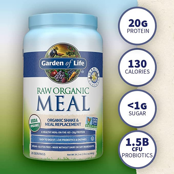 Garden of Life Raw Organic Meal|| Meal replacement protein – Fitness ...